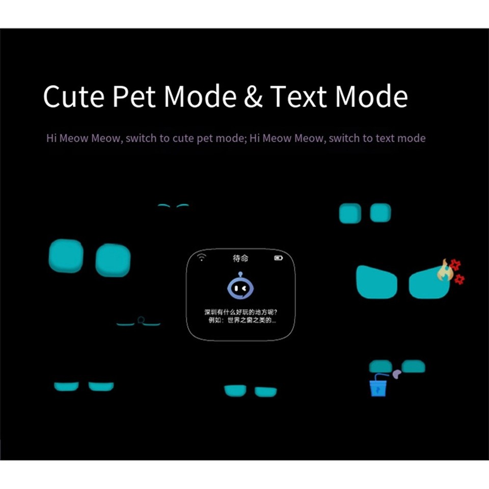 AI Chatbot Emotional Companion Cute Pet Animated Emoticon Purpler ...