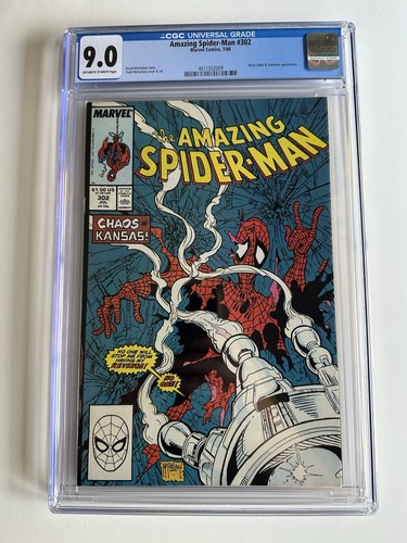 Amazing Spider-Man #302 (1988) – CGC 9.0 – Todd McFarlane Cover & Art ...