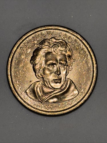 Rare Presidential Dollar Coin 7th President Andrew Jackson 1829-1837 ...