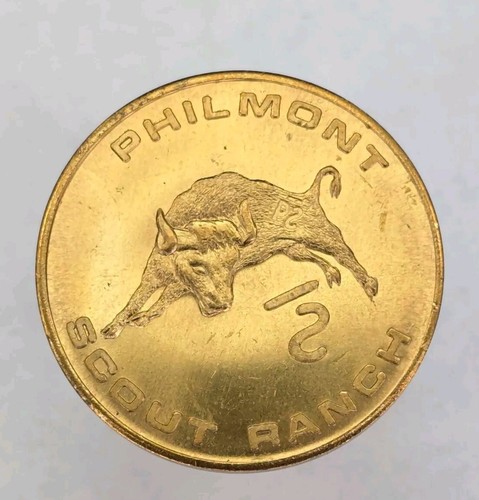 BSA Philmont Scout Ranch Grace Brass Token Challenge Coin Medal Prayer ...