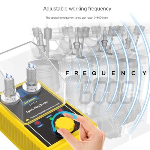 Auto Spark Plug Jump Tester Dual Hole High Voltage Pack Ignition System ...