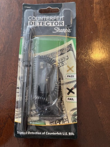 Counterfeit Detector Sharpie Pen Pens Markers New Sealed See ...