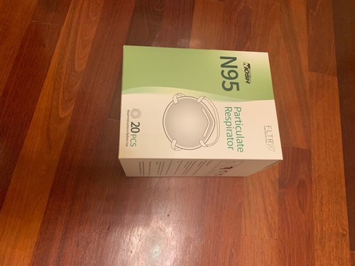 FLTR NIOSH Certified N95 Respirator Face Mask 20 Pack | eBay