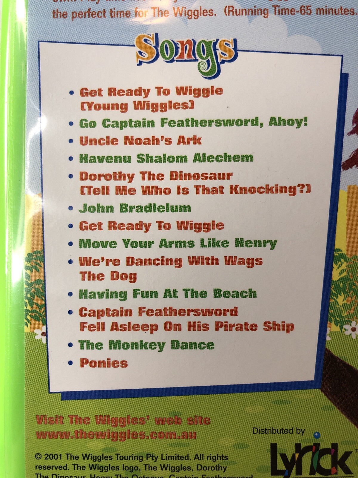 The Wiggles Wiggly Playtime Dvd Menu