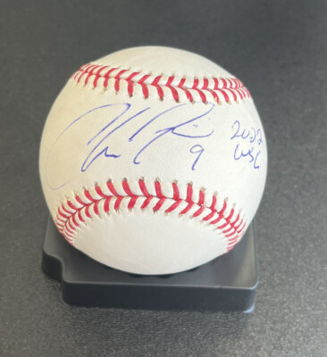 Chone Figgins Signed Autograph Official Major League Baseball “2002 WSC ...