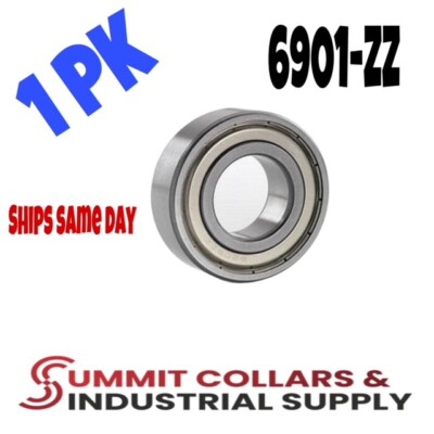 6901-ZZ bearing 6901 ZZ bearings 12mm x 24mm x 6mm (1PK) | eBay