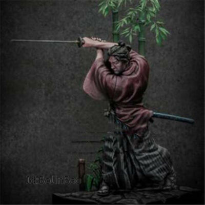 1/24 75mm Sword of Wind Japan Samurai Model Kits Figurine Unpainted ...