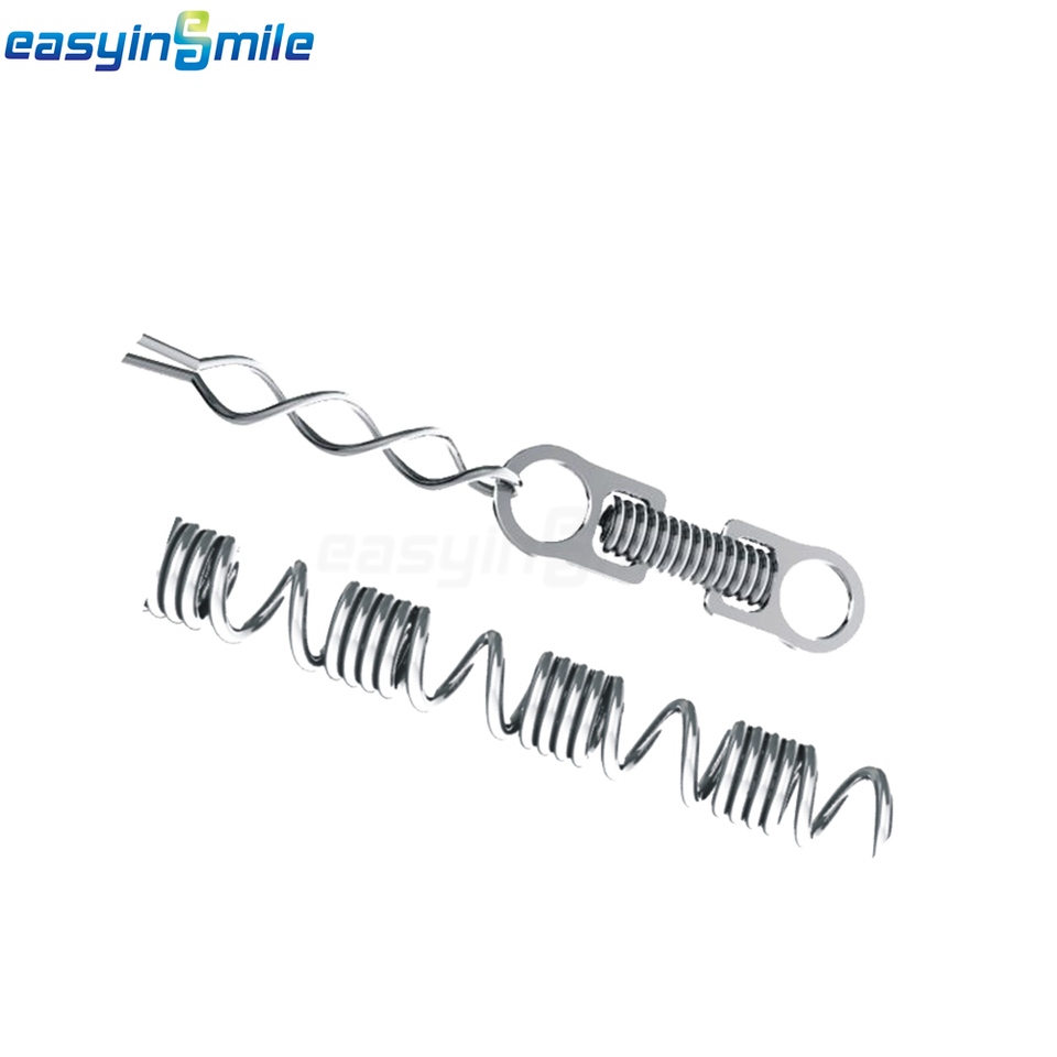 10Pcs Dental Orthodontic Closed Coil Spring NITI 010/012 open Spring 6 ...