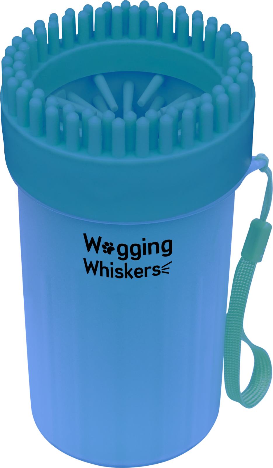 Wagging Whiskers Paw Brush Cleaner Portable Dog Paw Cleaning Plunger ...