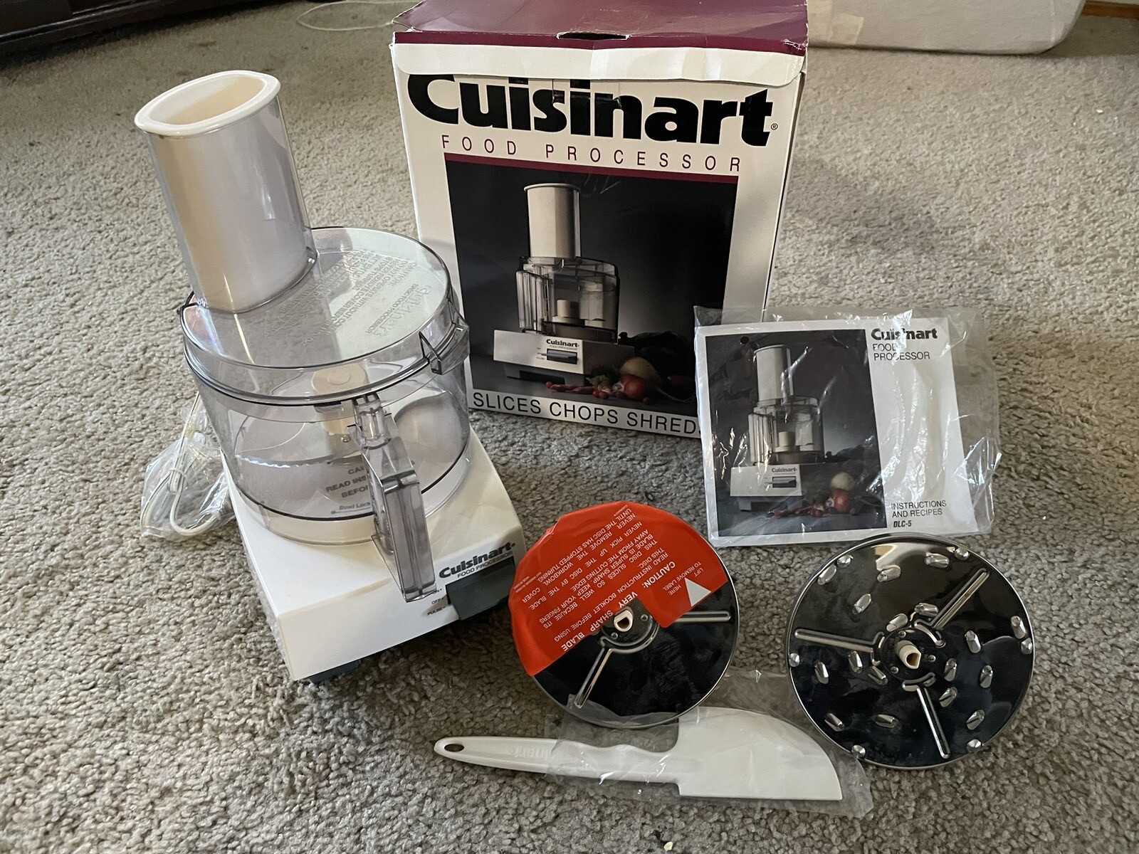 Cuisinart Dlc-103tx 3mm Medium Blade Food Processor Slicing Disc Fixed ...