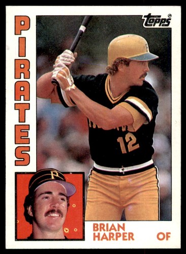 1984 TOPPS BRIAN 1 RC PITTSBURGH PIRATES #144 | eBay