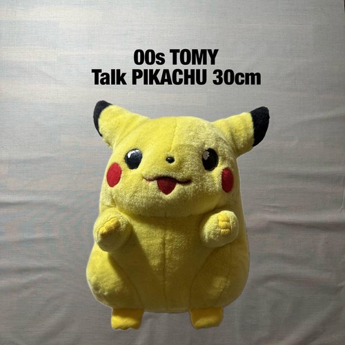 00S Early Tomy Tommy Chat Pikachu2 Plush Stuffed Toy Retro | eBay