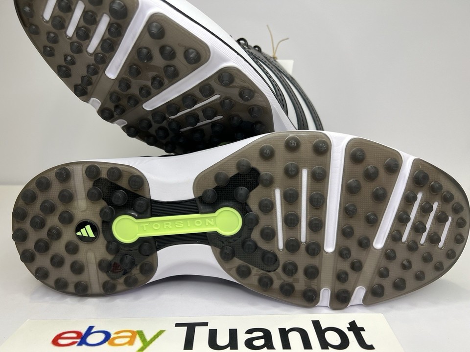 BRAND NEW Adidas MC Z-Traxion Men's Golf Shoes Spikeless White/Black ...