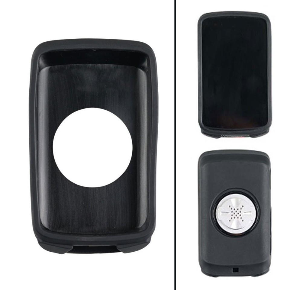 For C706 Bike Computer Case with Silicone Gel Sleeve and Screen ...