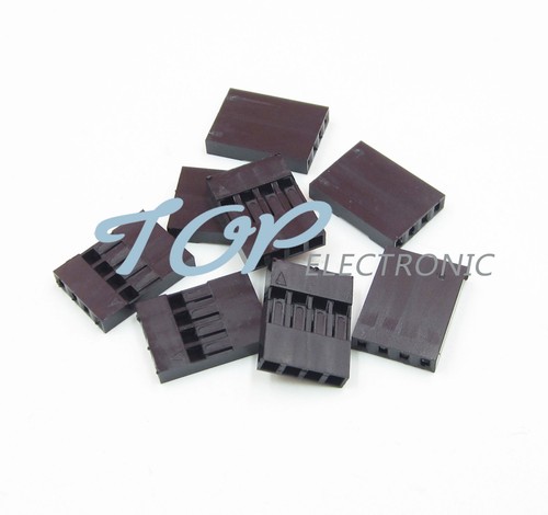 200pcs 4P Dupont Jumper Wire Cable House Female Pin Connector 2.54mm ...