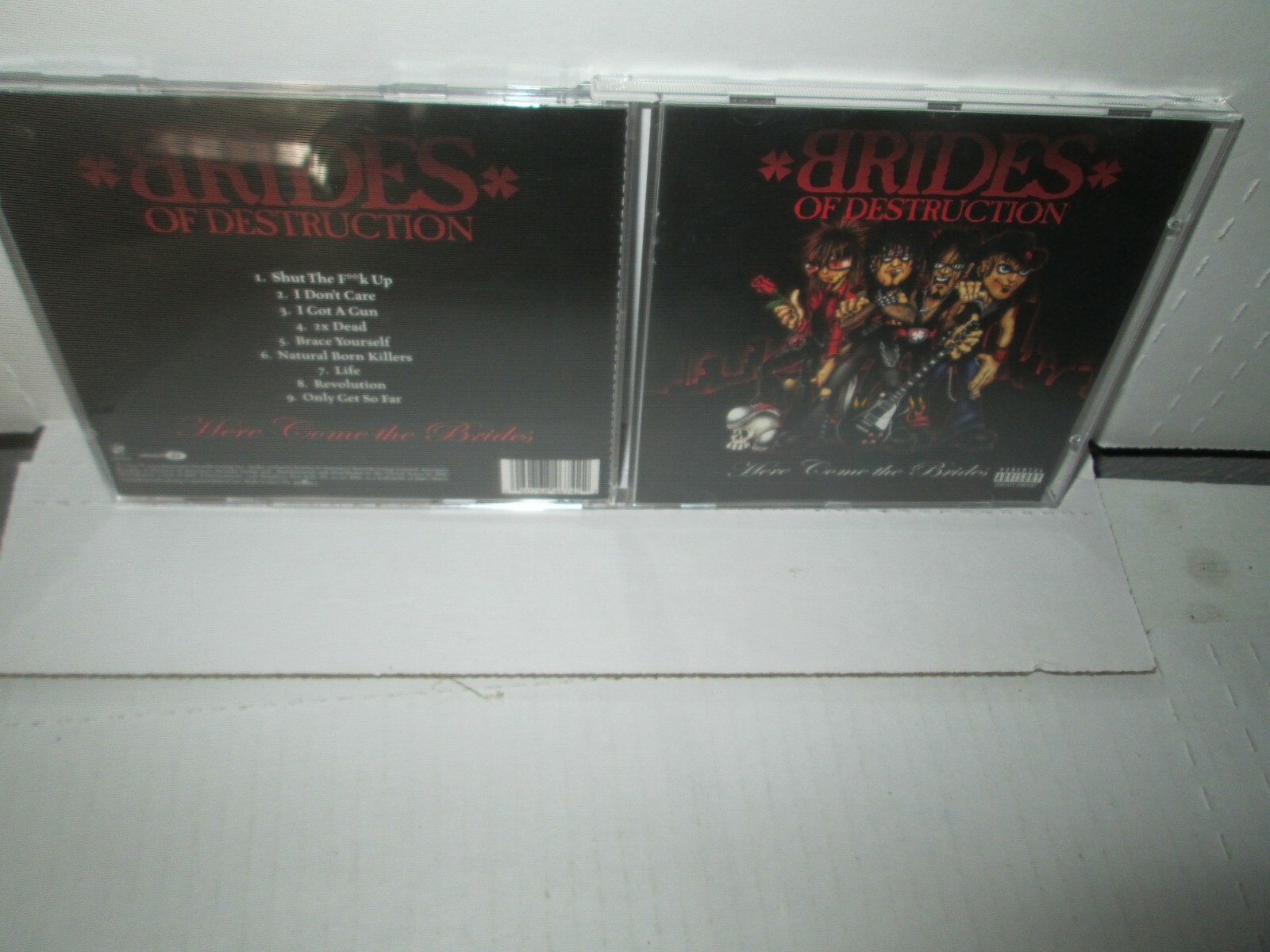 BRIDES OF DESTRUCTION - HERE COMES THE BRIDES rare Hard Rock cd PA 9 ...