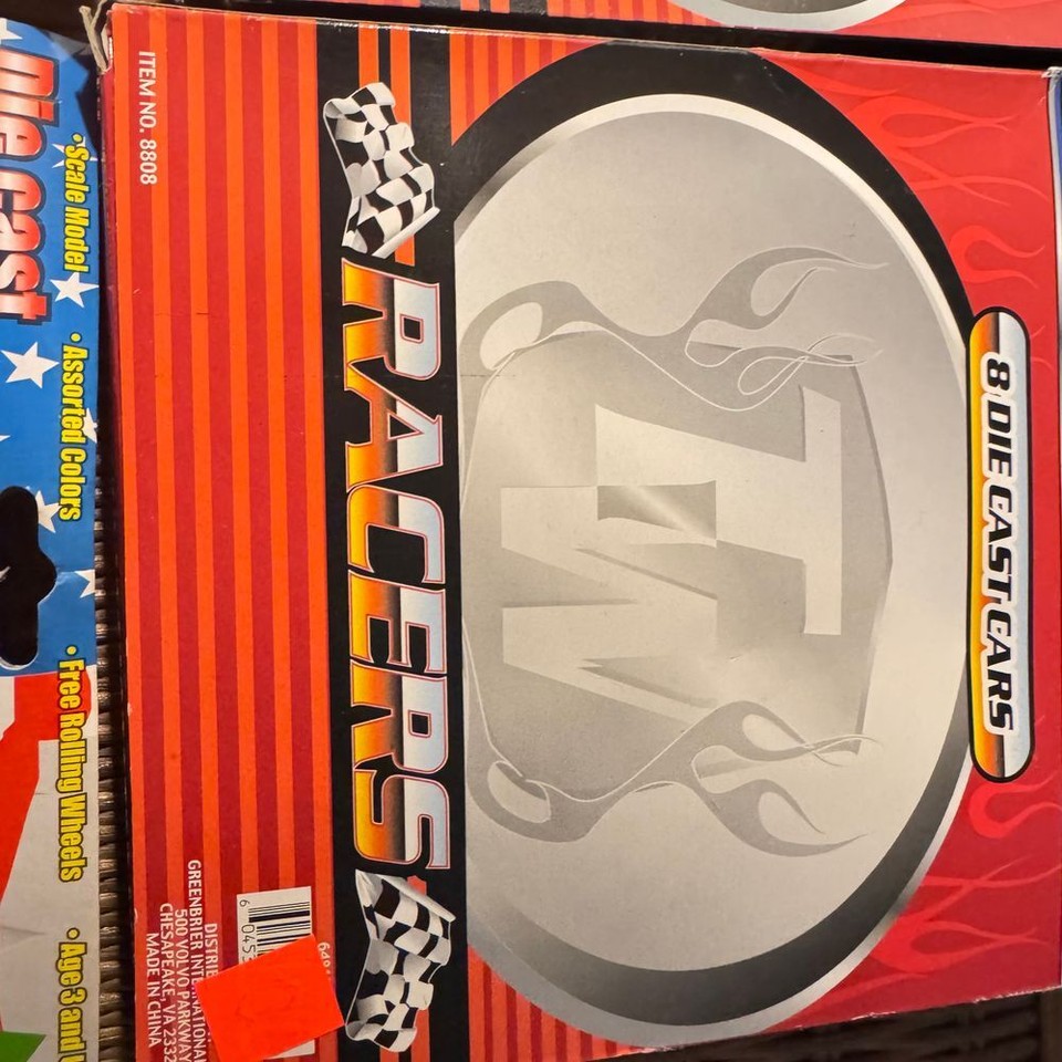 Vintage Die-Cast Racing Cars Collection 6 pkgs 8 Cars per Set - | eBay