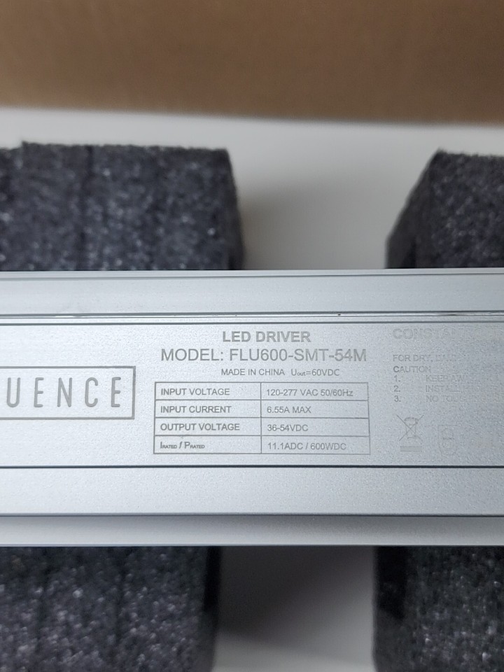 Fluence Power Supply FLU600-SMT-54 Replacement LED Control Gear SPYDR ...