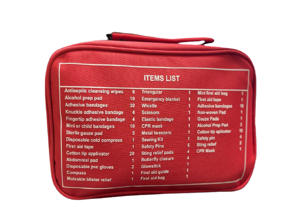 2-in-1 First Aid Kit (120 Piece) Pieces First Aid Kit Compact ...