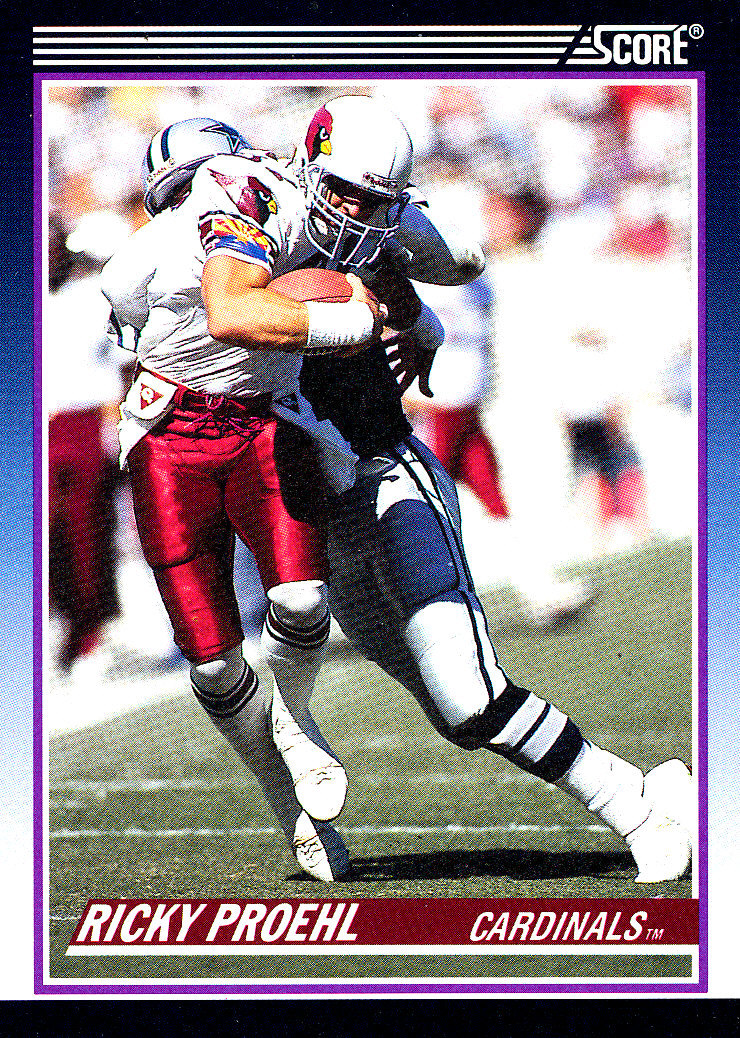 SCORE-SUPPLEMENTAL Ricky Proehl RC RAMS BEARS SEAHAWKS PANTHERS COLTS ...