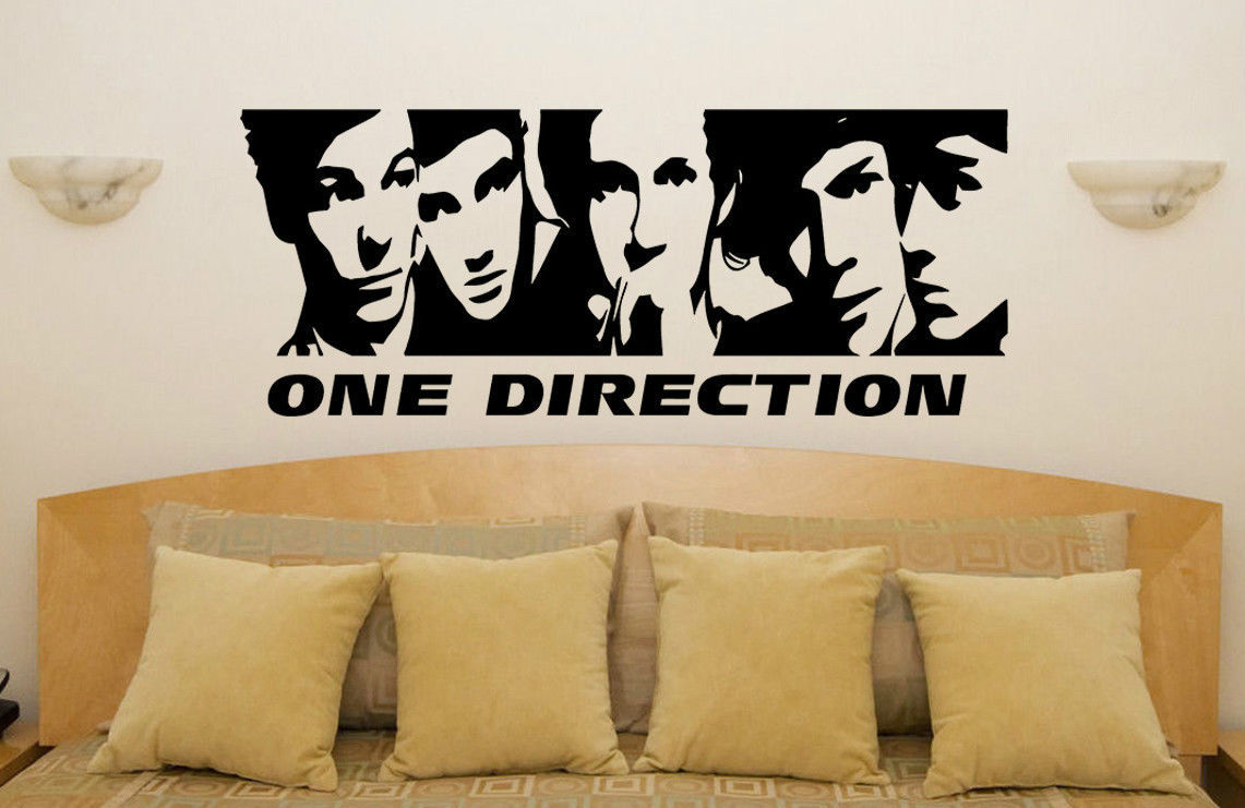 One Direction Bedroom Wall Stickers