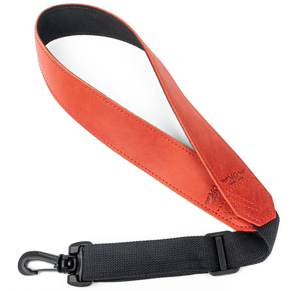 Leather Saxophone Neck Strap for Alto Tenor Soprano. Adjustable Sax ...