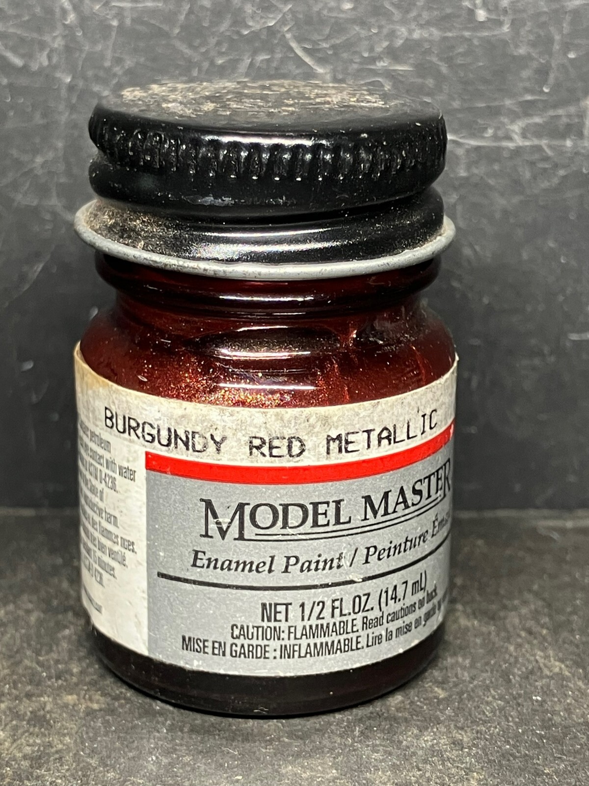 Testors Model Master Burgundy Red Metallic 2705 Gloss Enamel Paint .5 ...