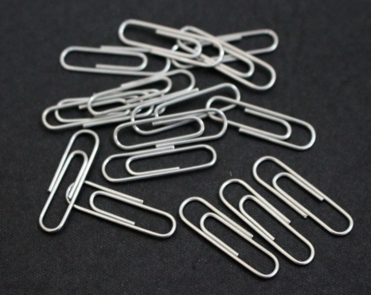 Silver Paper Clips