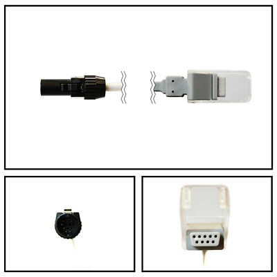 Masimo OEM 2266 SET Spacelabs LNC MAC-SL 10' SpO2 Patient Extension ...