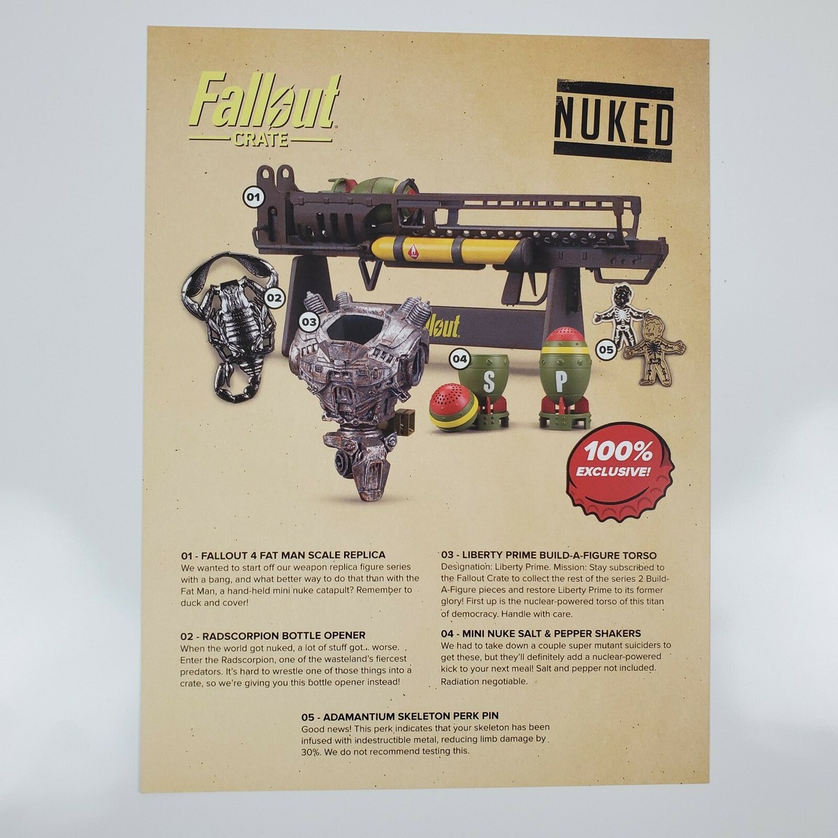 Fat Man Fallout Poster