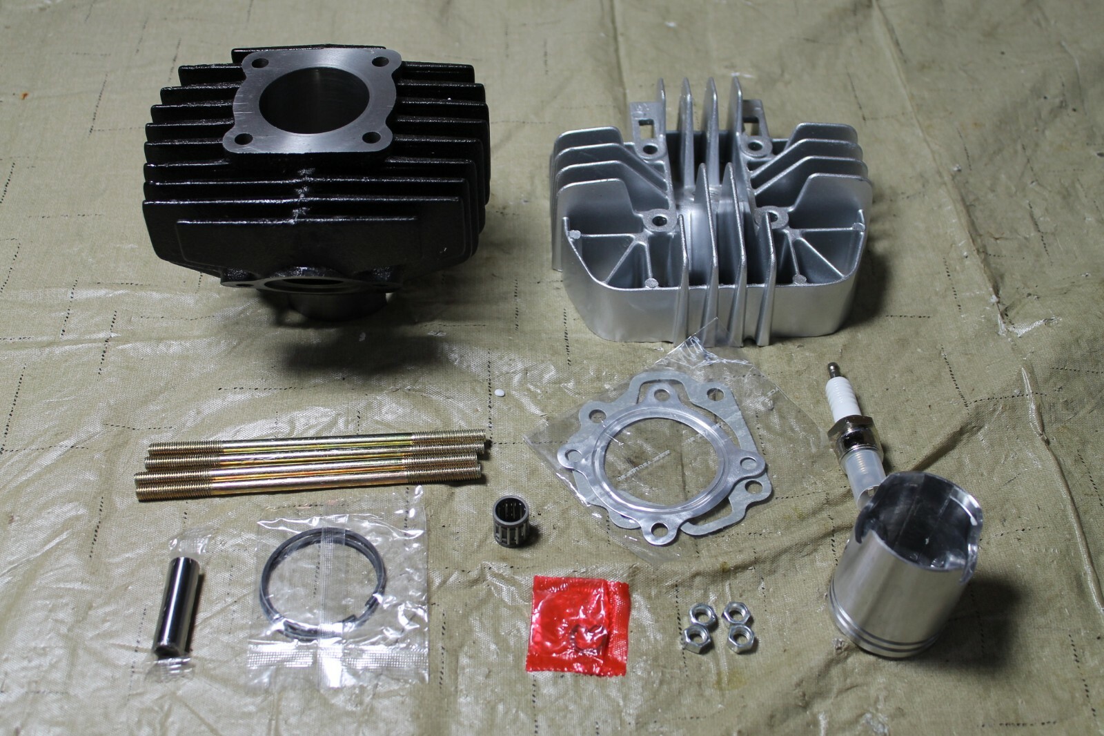 Yamaha PW80 PW 80 Head Cylinder Piston Gasket Pin Rings Top End For ...