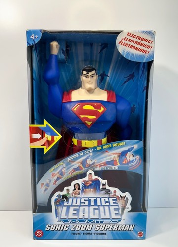 Sonic Zoom Superman 12" DC Comics Justice League America 2004 Mattel | eBay