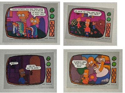 The Simpsons 1990 Topps Trading Cards | eBay