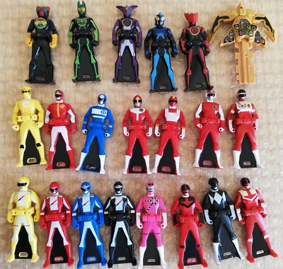 Ranger Keys rarity 21 pcs set(Bowkenger ToQger etc.) Power Rangers ...