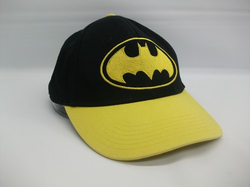Batman Hat Black Yellow Snapback Baseball Cap | eBay