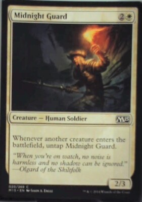 Midnight Guard - Magic 2015 (M15): #20, Magic: The Gathering Nm R113 | eBay