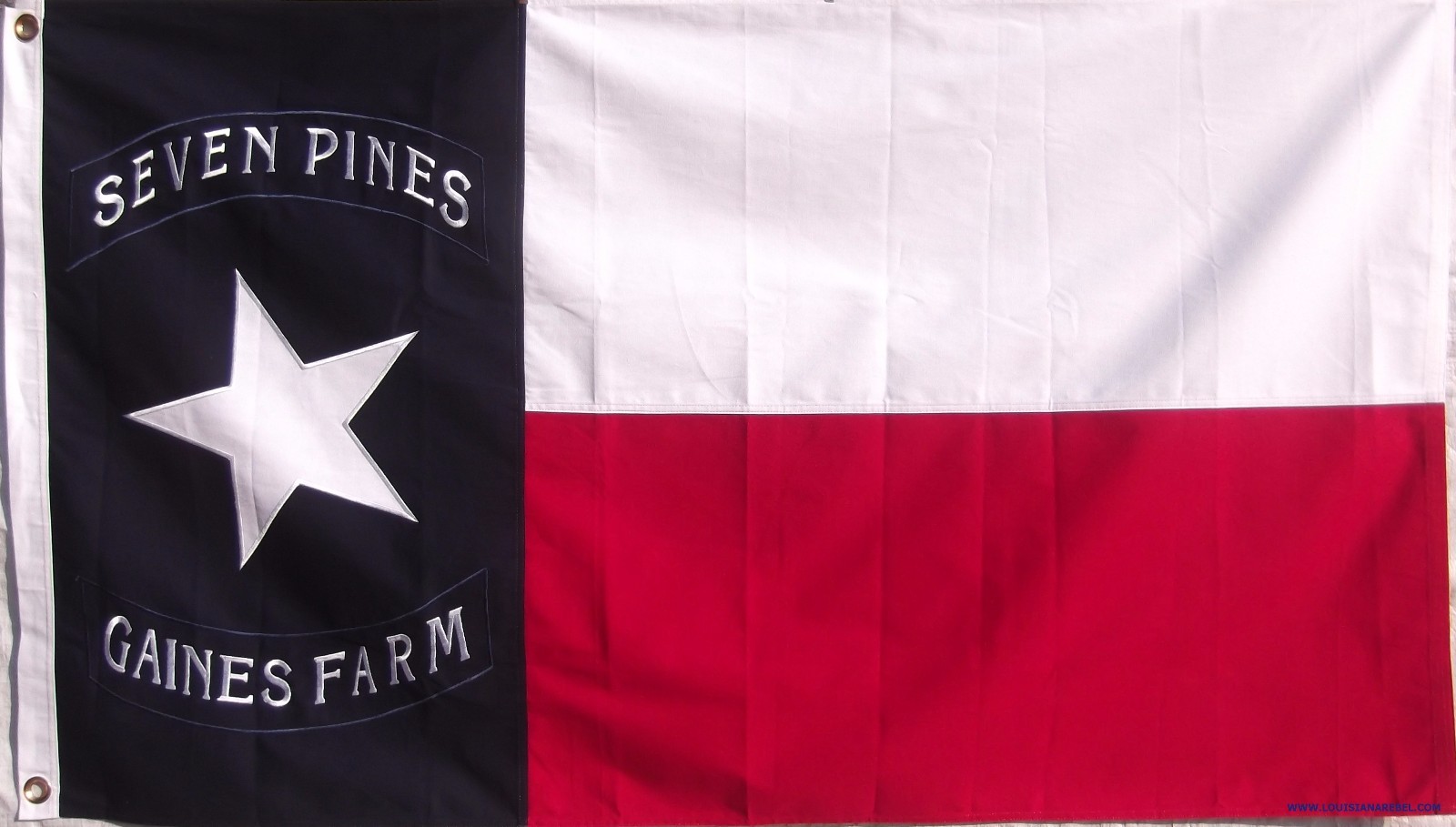 HOOD's BRIGADE 1ST TEXAS INFANTRY HEAVy COTTON 3 FEET X 5 FEET FLAG ...