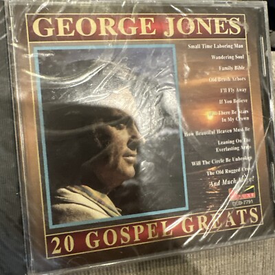 24 Gospel Greats by George Jones (CD, Mar-1994, Deluxe) Read ...