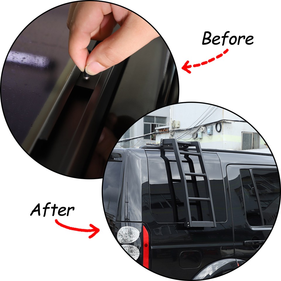 For Land Rover Discovery 3 Discovery 4 LR3 LR4 Side Roof Rack Side ...