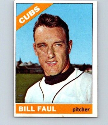 1966 TOPPS BASEBALL #322 BILL FAUL MID GRADE JM | eBay