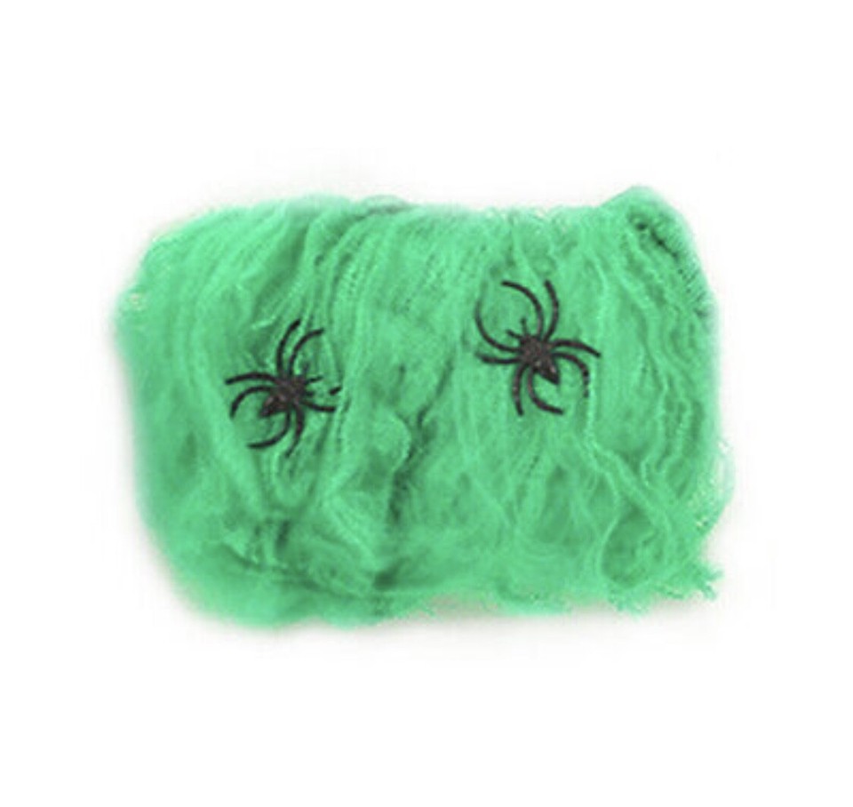 Artificial Fake Halloween Decoration SpiderWeb Super Stretch Cobwebs ...