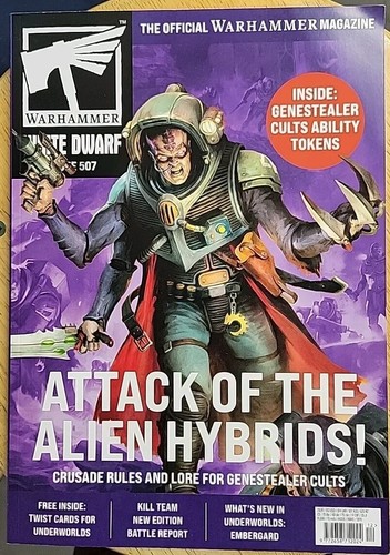 White Dwarf Magazine Issue 507 December 2024 - New In Hand 9772658712024 | eBay