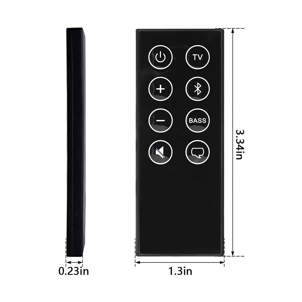 418775 845194-110 Remote For Bose Solo Soundbar Series II TV Speaker | eBay