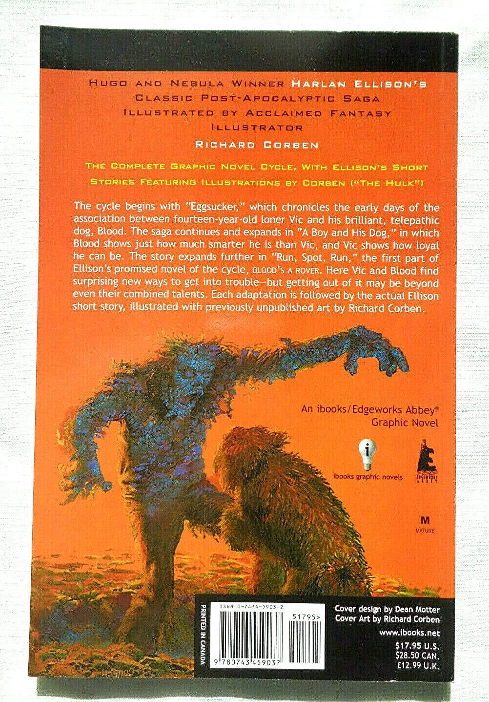 Vic and Blood : The Continuing Adventures of a Boy and His Dog by ...