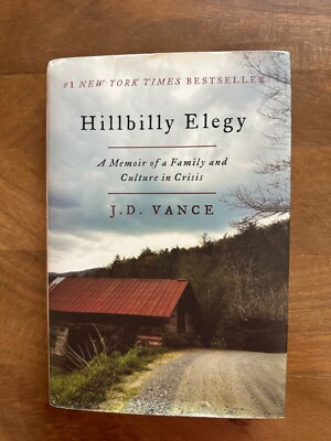 SIGNED Hillbilly Elegy Autographed By J. D. Vance First Edition Trump ...