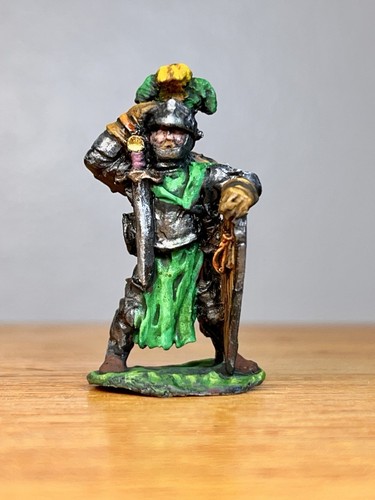 Painted Miniature Fighter Knight from Grenadier Miniatures, Classic DnD ...
