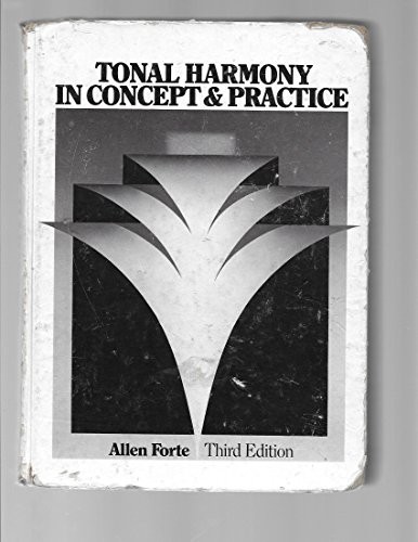 Tonal Harmony in Concert and Practice by Forte, Allen Hardback Book The ...