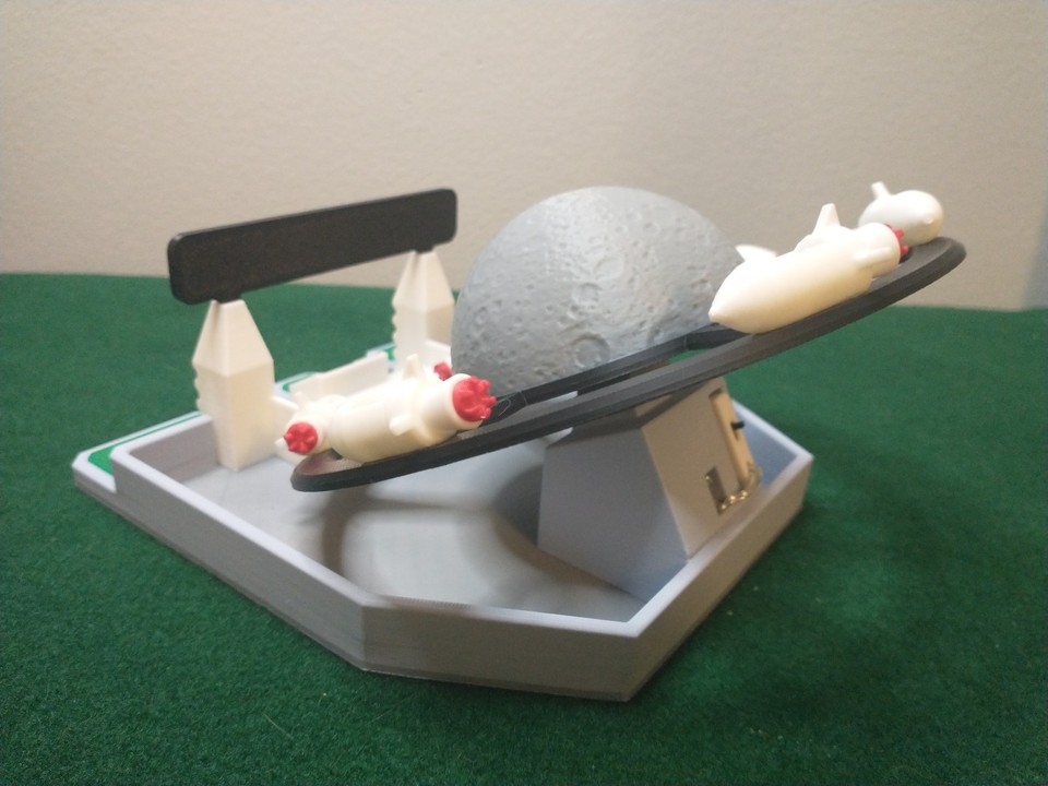 Lunar Orbit Model Ride - HO Scale - Motorized | eBay
