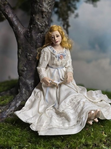 Artisan Miniature Dollhouse Doll Original Marcia Backstrom Sculpt Sad ...