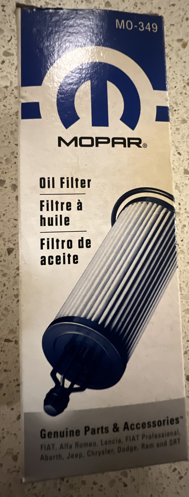 CHRYSLER 68191349AC - cross reference oil filters | oilfilter ...